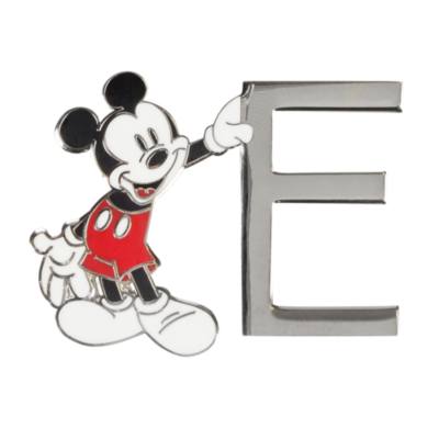 Disneyland Paris Mickey Mouse 'E' Letter Pin | Disney Store