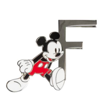Disneyland Paris Mickey Mouse 'F' Letter Pin | Disney Store