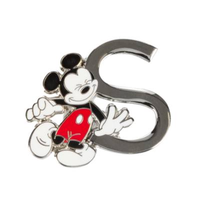 Disneyland Paris Mickey Mouse 'S' Letter Pin | Disney Store