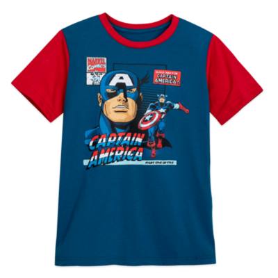 Disney Store Captain America T-Shirt For Kids | Disney Outlet UK