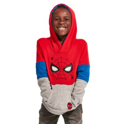 Disney Store Spider-Man Hooded Sweatshirt For Kids | Disney Store