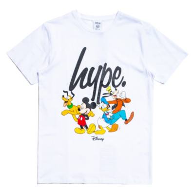 Hype Squad White T-Shirt For Kids | Disney Store