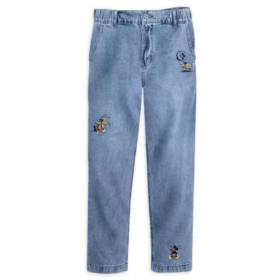 Disney Parks Her Universe Mickey and Pluto Comic Jeans For Adults ...