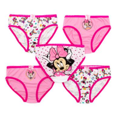 Minnie Mouse Briefs For Kids, Pack of 5