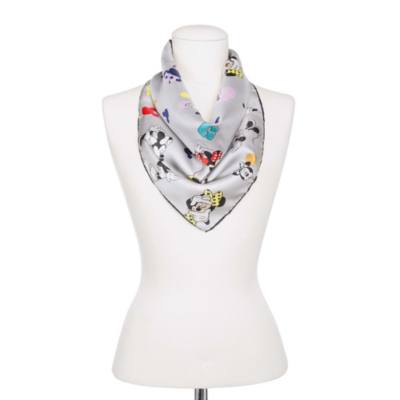 Codello Minnie Mouse Grey Silk Scarf | Disney Store
