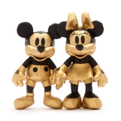 Walt Disney World Mickey and Minnie 50th Anniversary Soft Toy Set ...