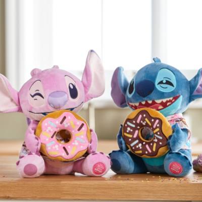 Stitch and Angel Stitch Attacks Snacks Doughnut Soft Toy Bundle ...