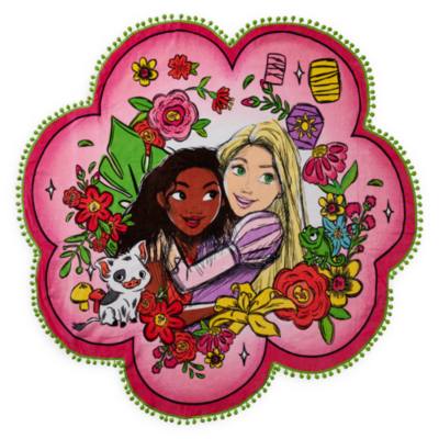 Disney Store Moana and Rapunzel Beach Towel | Disney Outlet UK