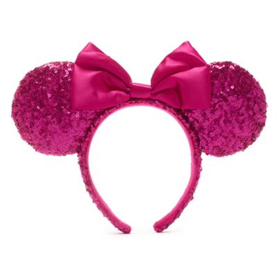 Disney Parks Minnie Mouse Colour Story Magenta Ears Headband For Adults ...