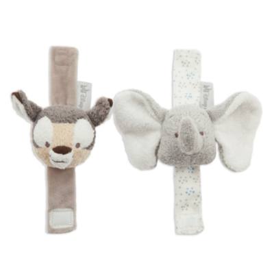 Disney Store Dumbo and Bambi Baby Wrist Rattles, 2 pack | Disney Store