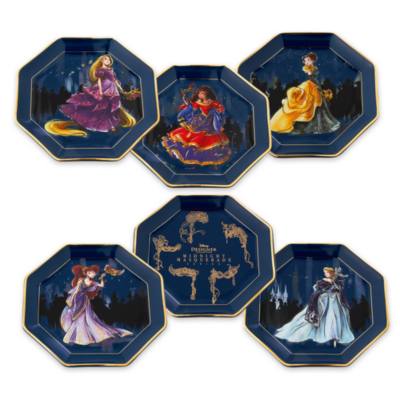 Disney Store Disney Designer Collection Plates, Set of 6 | Disney Store