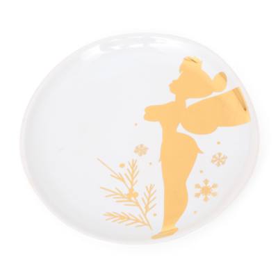 Disney Store Tinker Bell Plate, Mickey and Friends Icy Winter ...