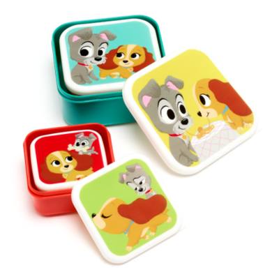 Disney Store - Susi und Strolch - Furrytale Friends Snackbox-Set ...