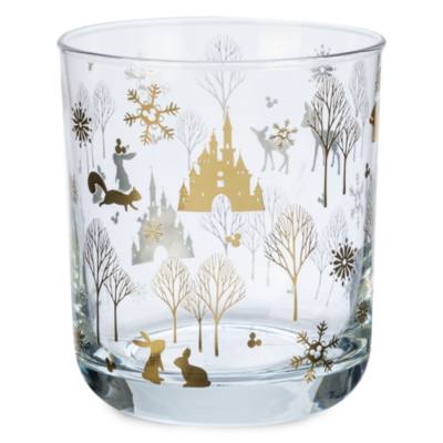 Disney Store Mickey and Friends Icy Winter Glass | Disney Store
