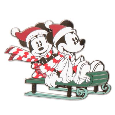 Mickey and Minnie Holiday Cheer Limited Edition Pin | Disney Store