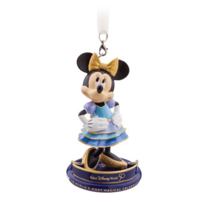 Walt Disney World 50th Anniversary Minnie Mouse Hanging Ornament ...