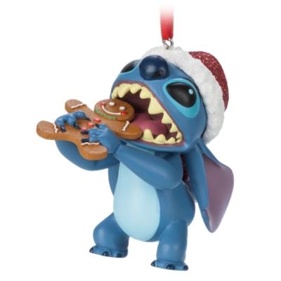Disney Parks Stitch Festive Hanging Ornament | Disney Store
