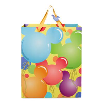 Disney Store Mickey Mouse Balloons Gift Bag, Large | Disney Store