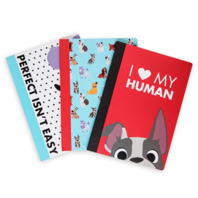 Disney Store Oh My Disney Dogs Notebooks, Set of 3 | Disney Store