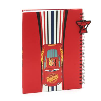 Disney Store Lightning McQueen A4 Notebook, Disney Pixar Cars | Disney ...
