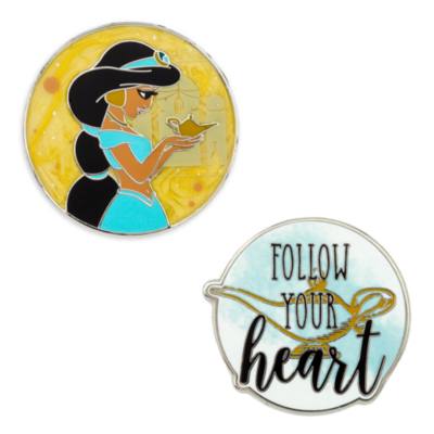Set di pin in edizione limitata Jasmine Disney Store, Aladdin | Disney ...