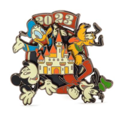 Disney Parks Mickey and Friends 2023 Spinner Pin | Disney Store