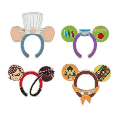 Disney Store Pixar Mickey Mouse Ears Headband Pin Set, 2 of 2 | Disney ...