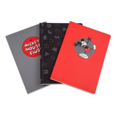 Disney Store Mickey Mouse Notebooks, Set of 3 | Disney Store