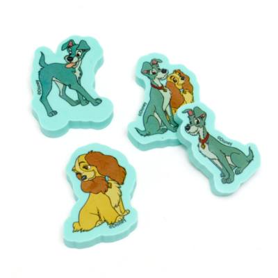 Disney Store - Susi und Strolch - Radiergummis | Disney Store