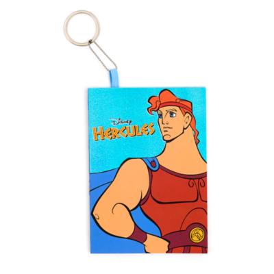 Disney Store Hercules A6 Notebook Keyring | Disney Store