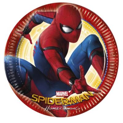 Spider-Man Homecoming 8x Party Plates Set | Disney Store
