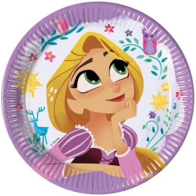 Disney Store Rapunzel 8x Party Plates Set, Tangled: The Series | Disney ...