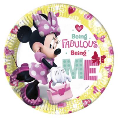 Minnie Mouse 8x Party Plates Set | Disney Store