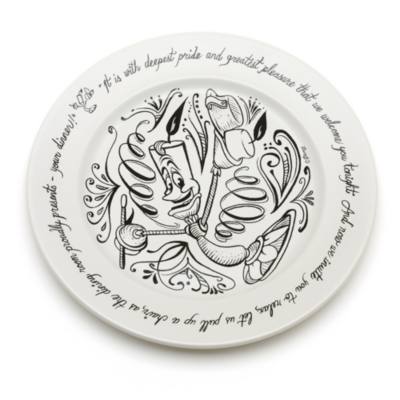 Piatto piano Stia con Noi, La bella e la bestia | Disney Store