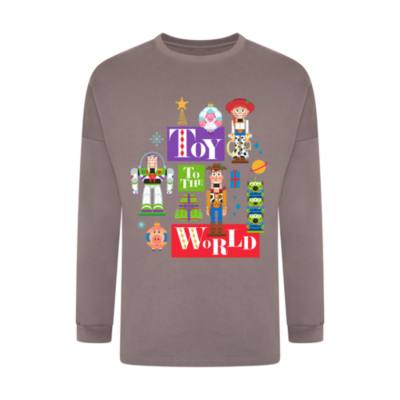 Toy Story Festive Customisable Long Sleeve Top For Adults | Disney Store