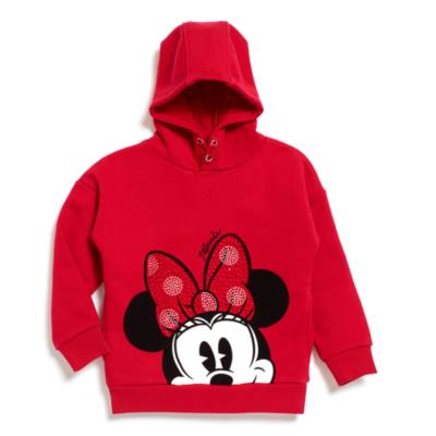 Minnie Mouse Hooded Sweatshirt For Kids | Disney Store