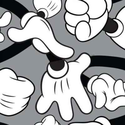 Graham & Brown Mickey Mouse Handshake Wallpaper | Disney Store