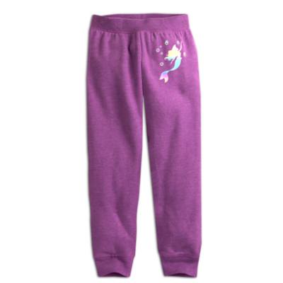Ariel Colourful Fleece Tracksuit Bottoms For Kids | Disney Store