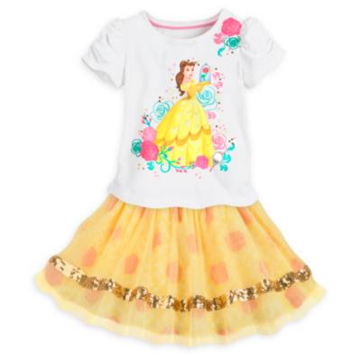 Belle Top and Skirt Set For Kids | Disney Store