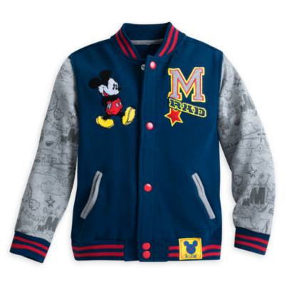 Mickey Mouse Varsity Jacket For Kids | Disney Store