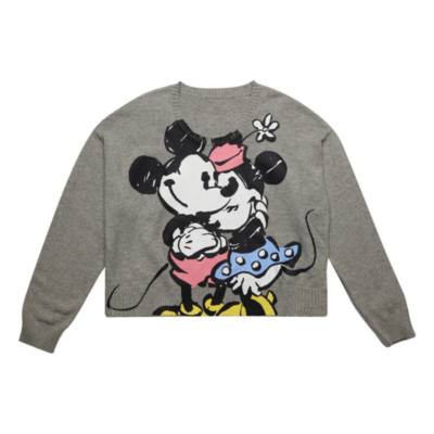 Disneyland Paris Pull Mickey et Minnie gris pour adultes | Disney Store