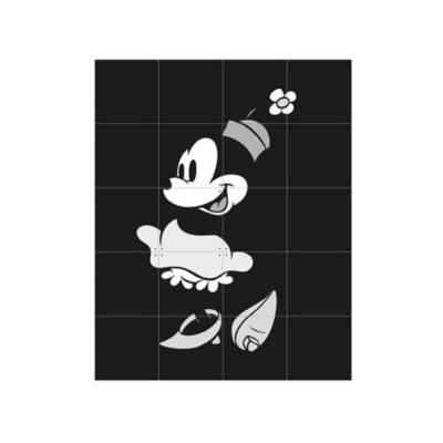 IXXI Minnie Mouse Monochrome Wall Art | Disney Store