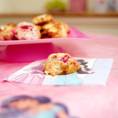 Princess Coconut & Raspberry Macaroon Recipe | Disney Store | Disney Store