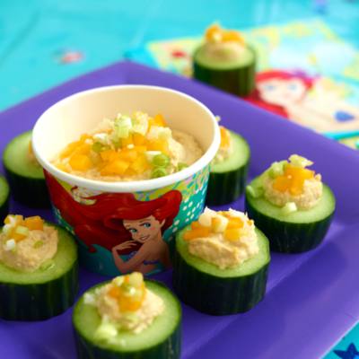 The Little Mermaid Coral Cucumber Snacks | Disney Party | Disney Store